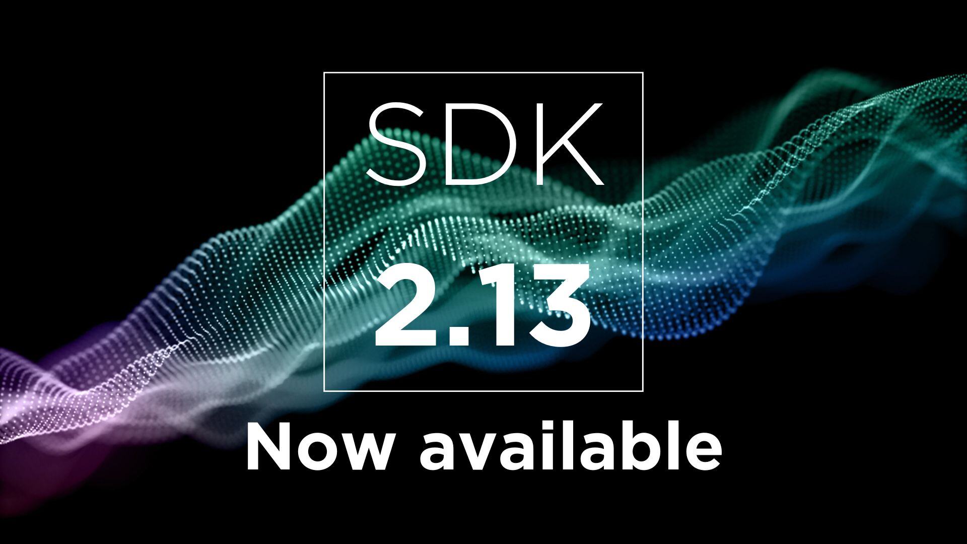 Zivid SDK 2.13 streamlines development